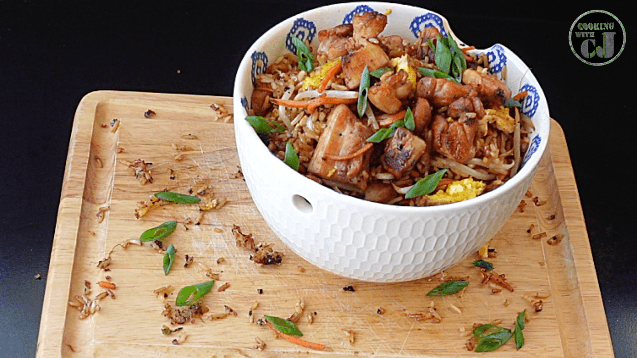 Chicken Fried Rice - Cooking with CJ