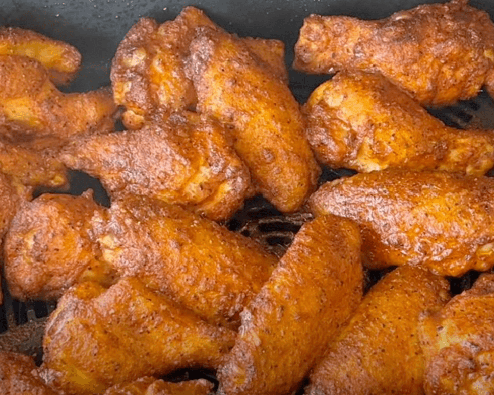 Smoked Air Fried Chicken Wings - Cooking with CJ